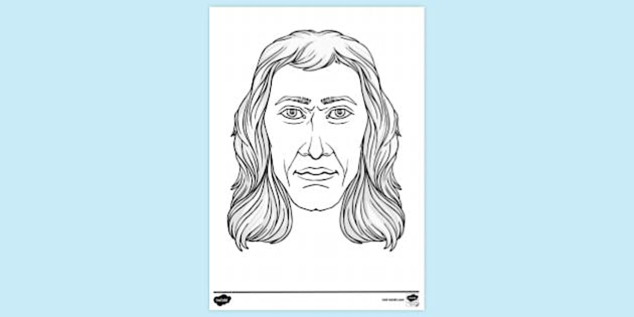 Newton's Head Colouring | Colouring Sheets (teacher made)
