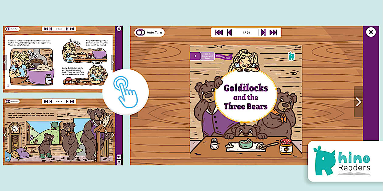 Level 1 Unit 2 Reading Book: Goldilocks and the Three Bears