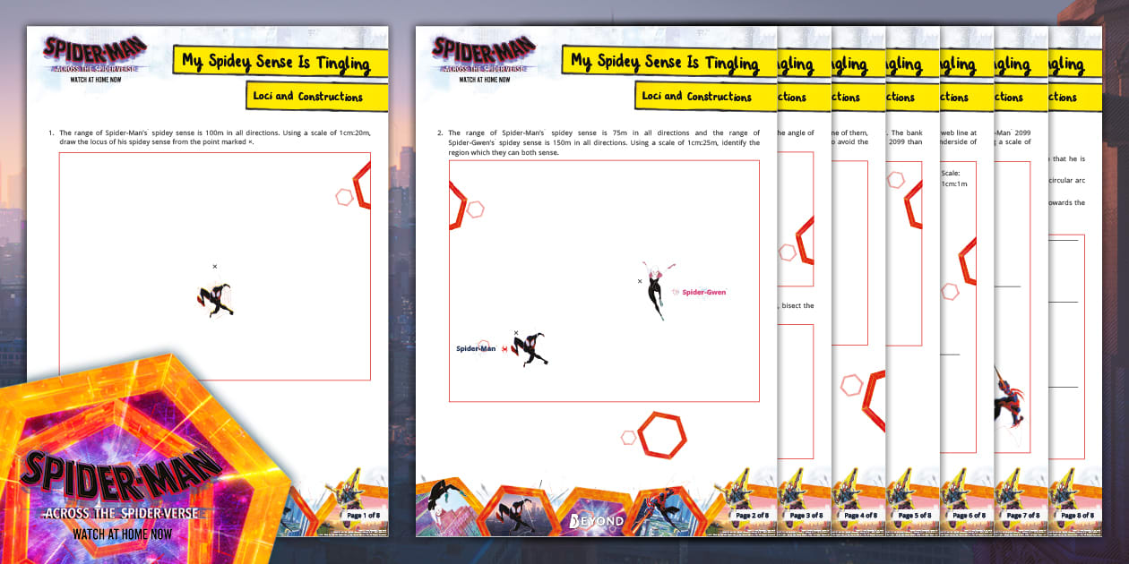 FREE! - 👉 Spider-Man™: Loci and Constructions - Twinkl