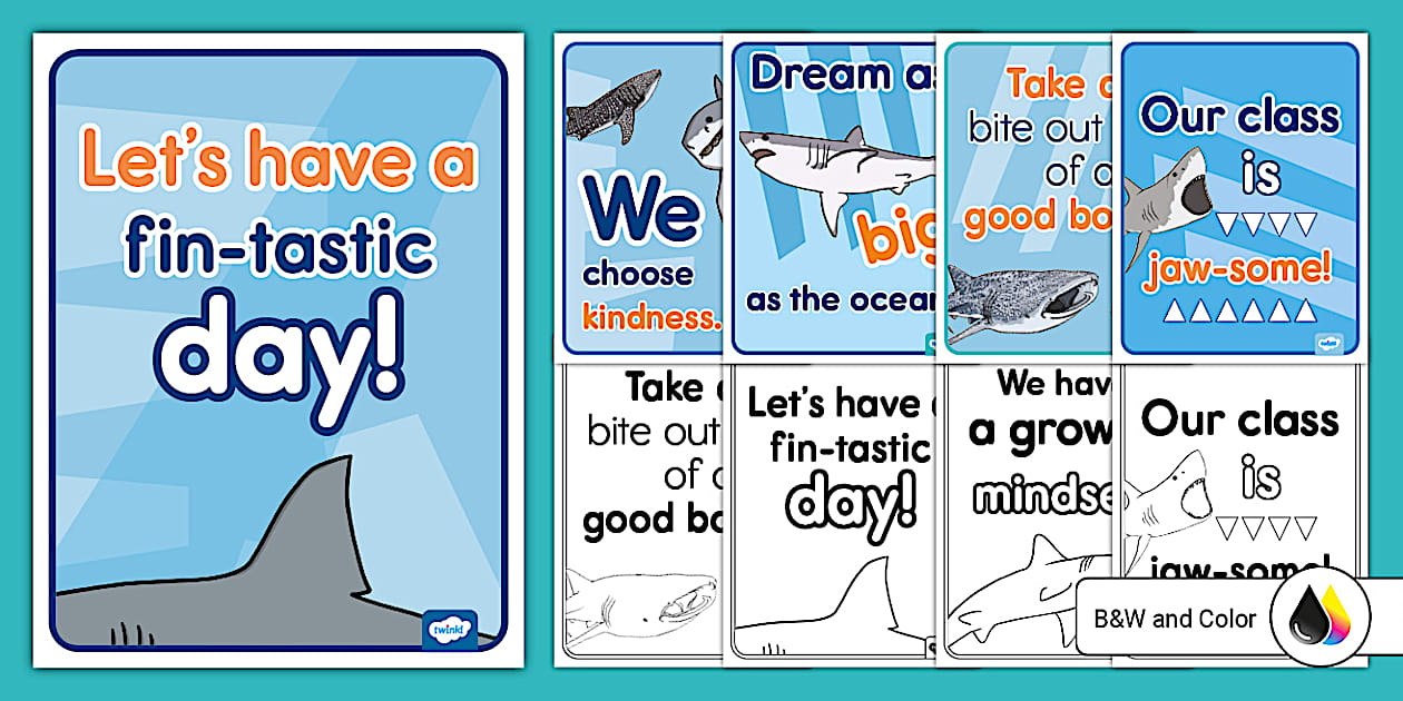 Shark Posters | Shark Week Resource | Twinkl USA - Twinkl