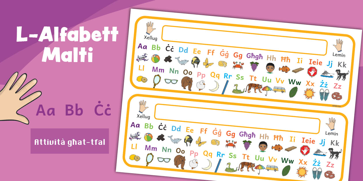 Strixxa tal-Alfabett bl-Istampi