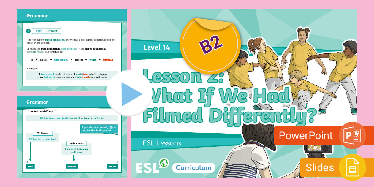 ESL Curriculum Level 14 Lesson 2