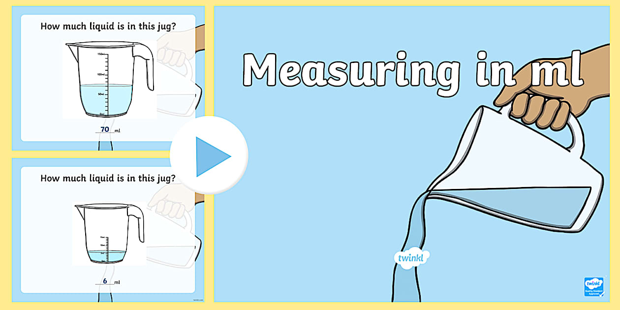 Measuring Volume PowerPoint | Millilitres | Maths Resources