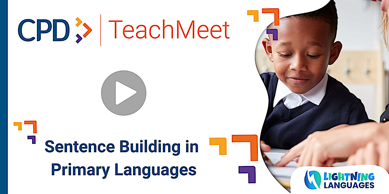 TeachMeet - Sentence Building in Primary Languages - Twinkl