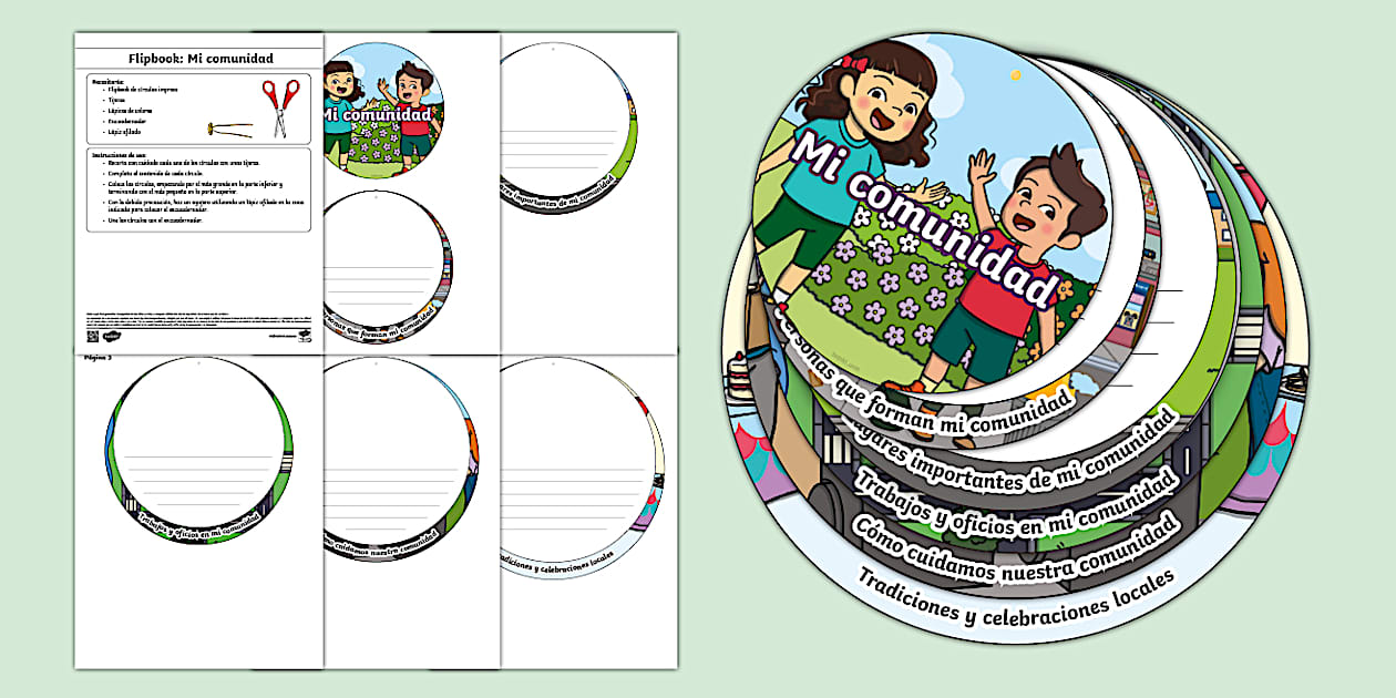 Flipbook: Mi comunidad