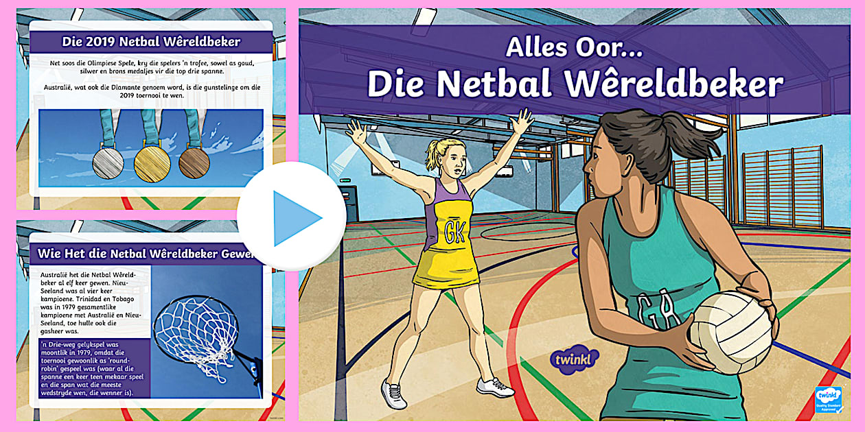 Alles Oor die Netbal Wereldbeker PowerPoint (teacher made)