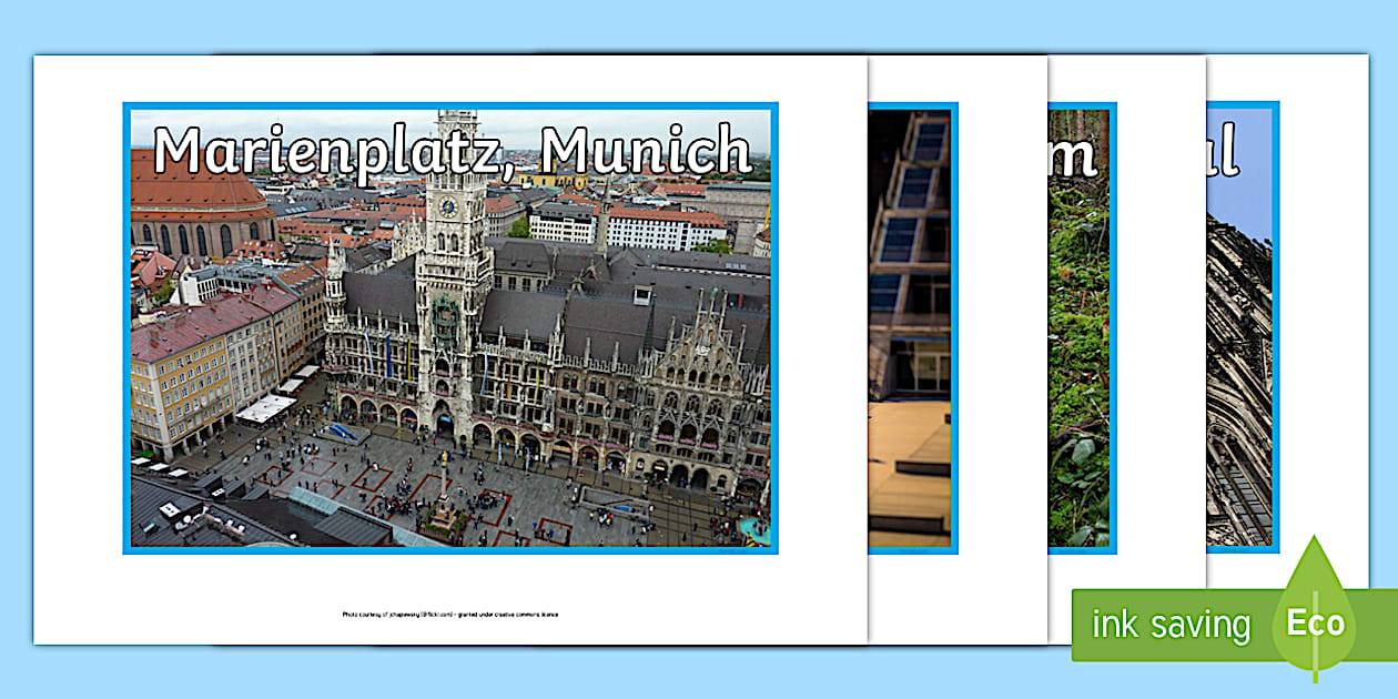 Editable Germany Display Photos (Hecho por educadores)