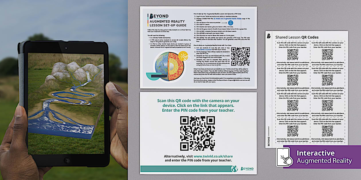 Augmented Reality Lesson Set-Up Guide (teacher made)