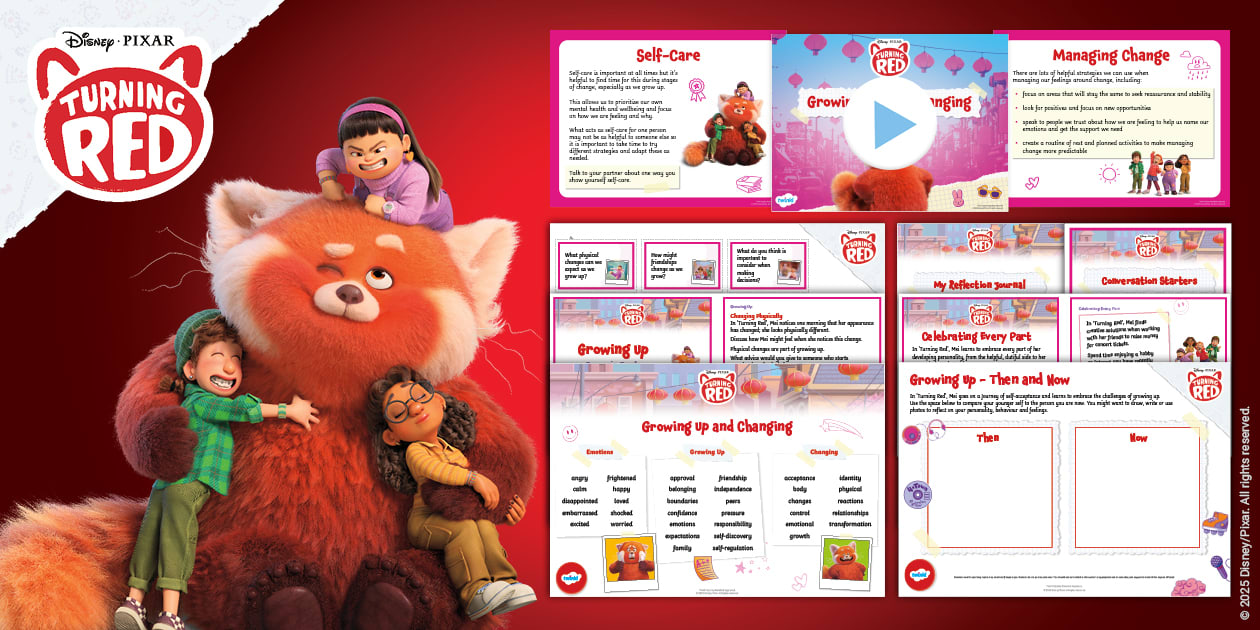 Turning Red: Growing Up Pack