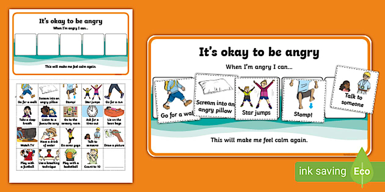 * NEW * Emotions | When I Am Angry I Can | Twinkl - Twinkl