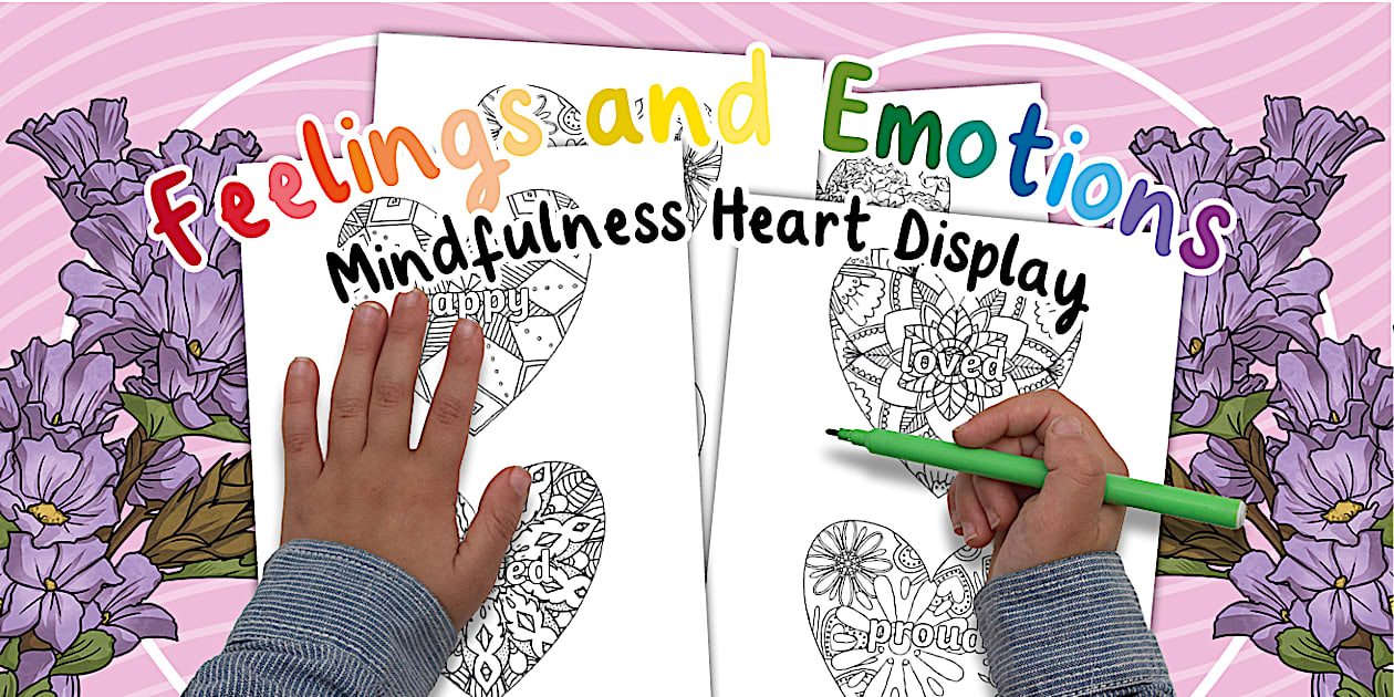 Feelings and Emotions Mindfulness Heart Display