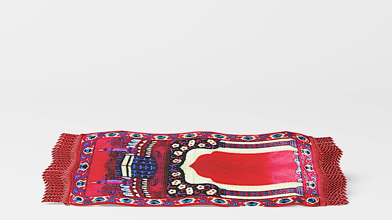 3D Model: Islam - Prayer Mat (teacher made) - Twinkl