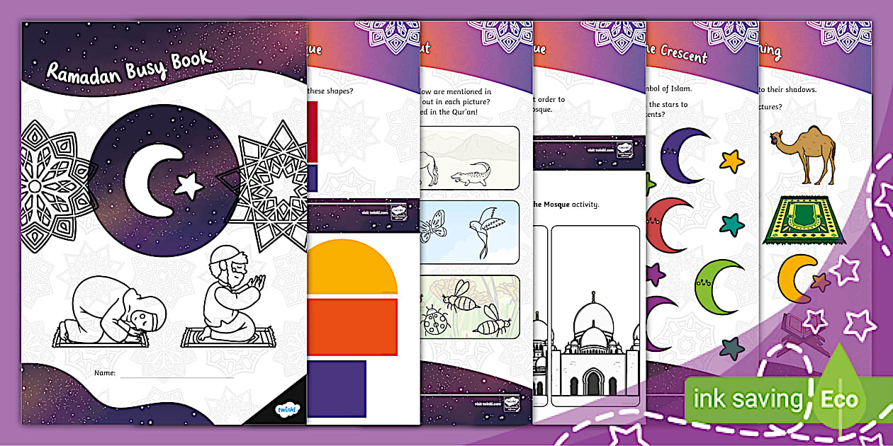 Ramadan Busy Book (teacher made) - Twinkl