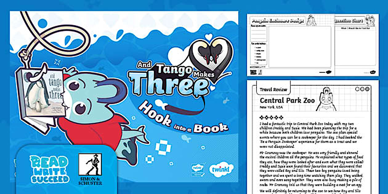 FREE! - And Tango Makes Three Hook Into a Book Pack [Year 2]