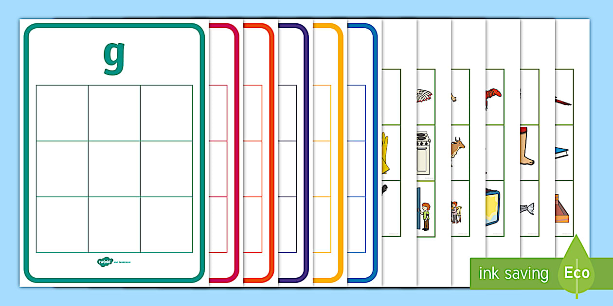 GOULFB Sorting Cards Game (teacher made) - Twinkl