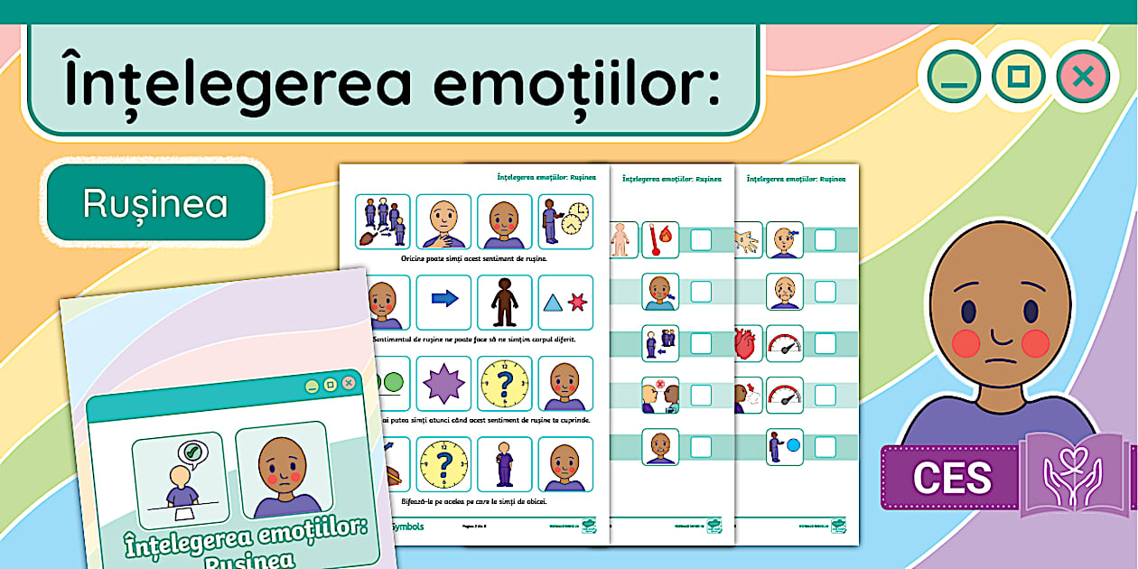 Înțelegerea emoțiilor: Rușinea – Broșură (CES)