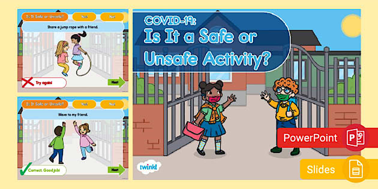 COVID-19: Is It a Safe or Unsafe Worksheet? Presentation - PowerPoint ...