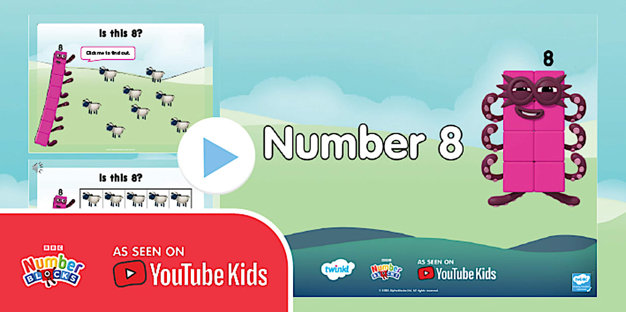 Numberblocks: Octoblock Rescues 8 PowerPoint - Twinkl
