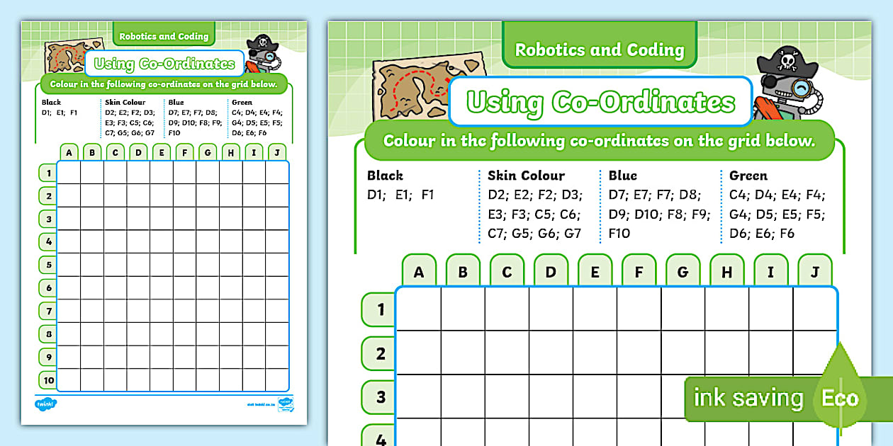 Robotics and Coding - Grid Work - Working with Co-ordinates