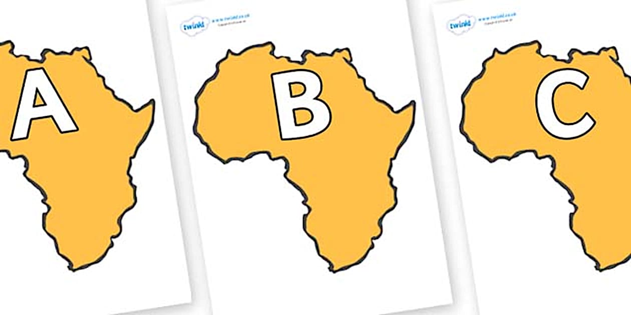 A-Z Alphabet on Africa (teacher made) - Twinkl