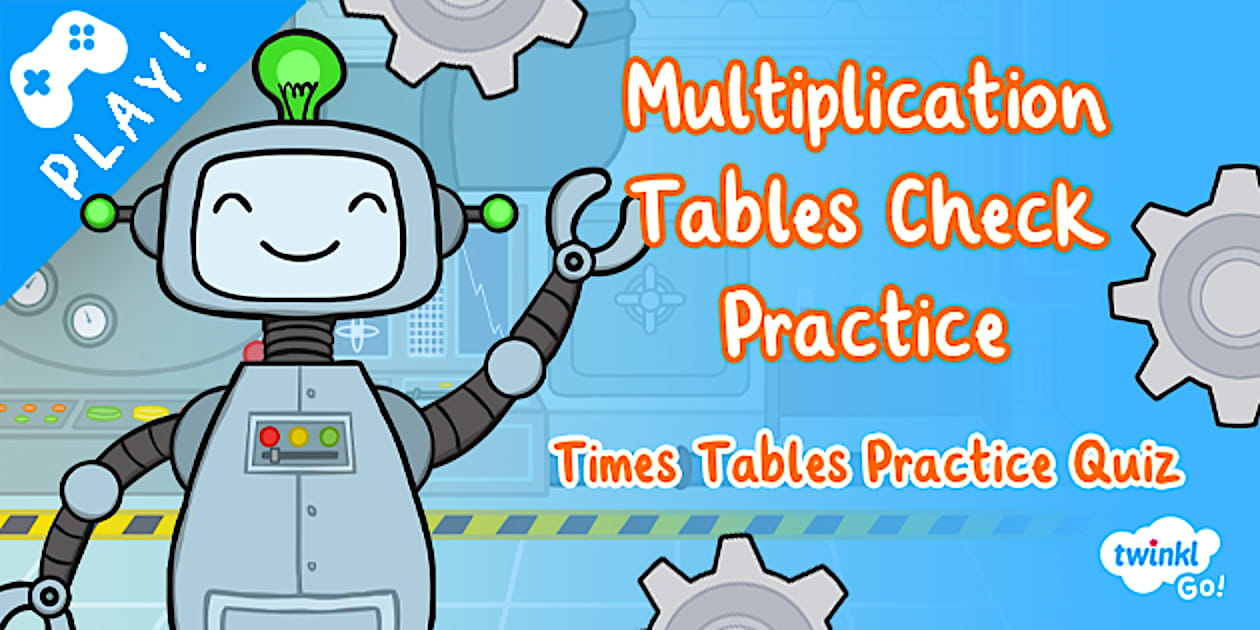 Multiplication Times Tables Check (MTC) Practice - KS2
