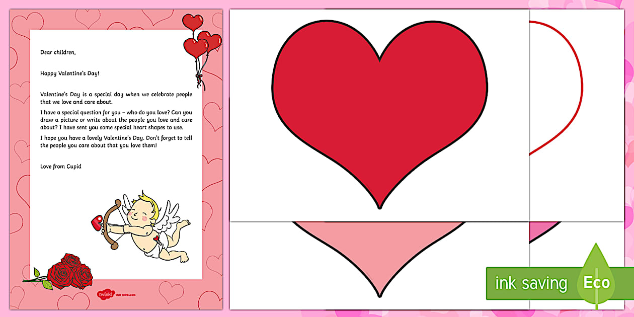 Editable Valentine's Day Letter for Children | Twinkl