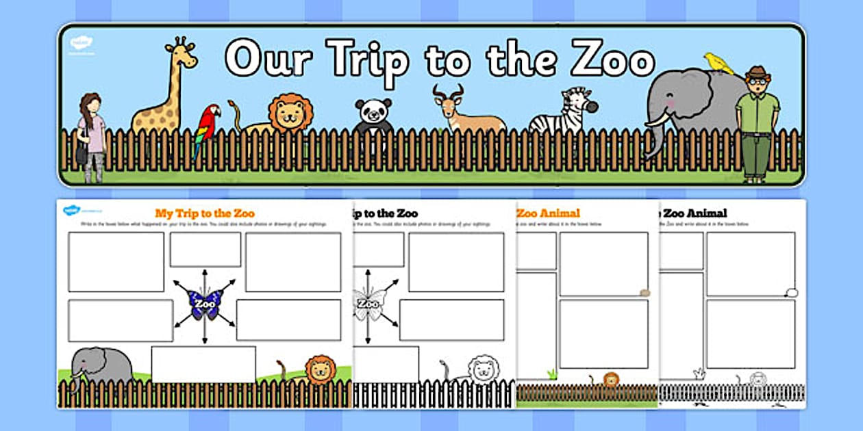 At the Zoo Post-Visit Pack (teacher made) - Twinkl