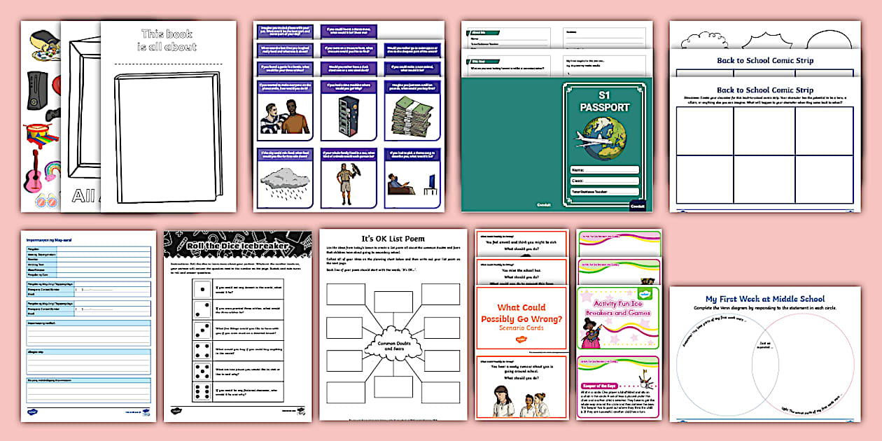 First Week of Classes Activities Resource Pack High School | Twinkl