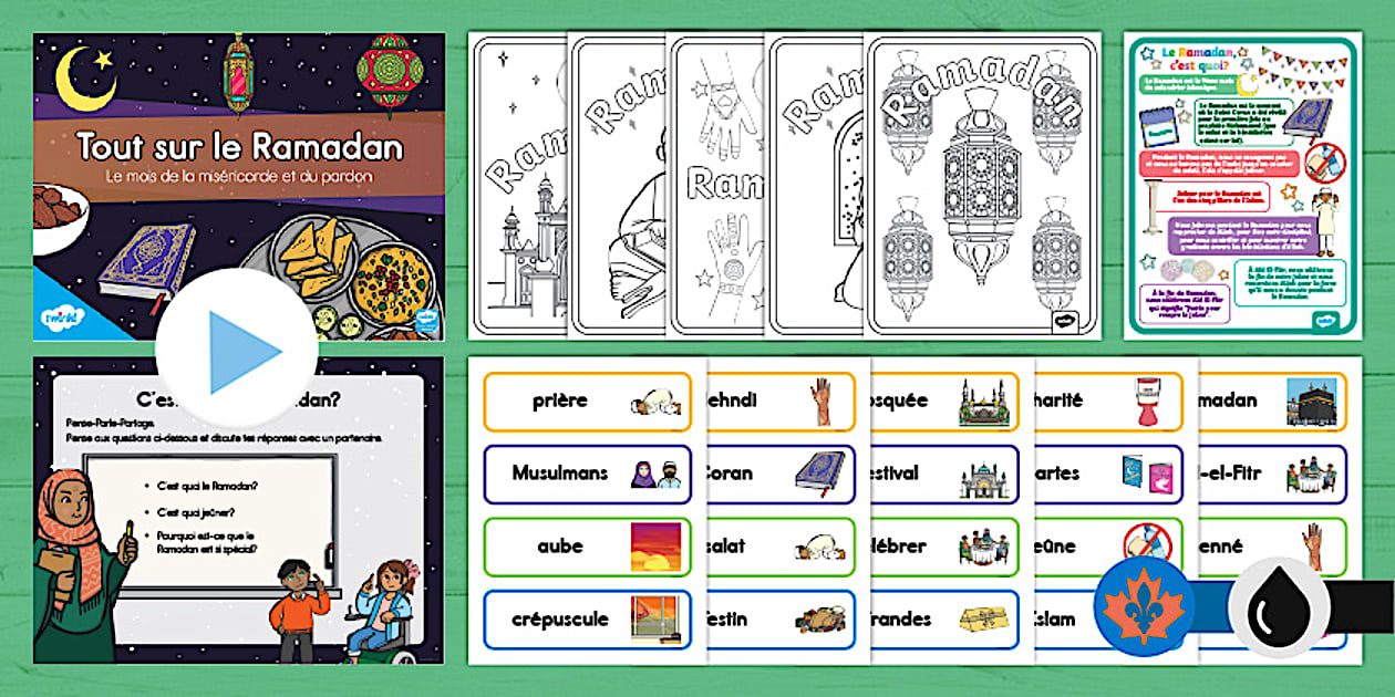 Ramadan Primary Activity Pack French