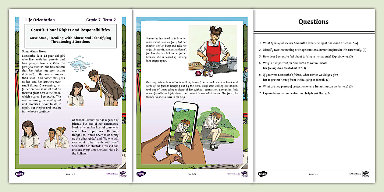 Dealing with Abuse and Identifying Threatening Situations Case Study Life