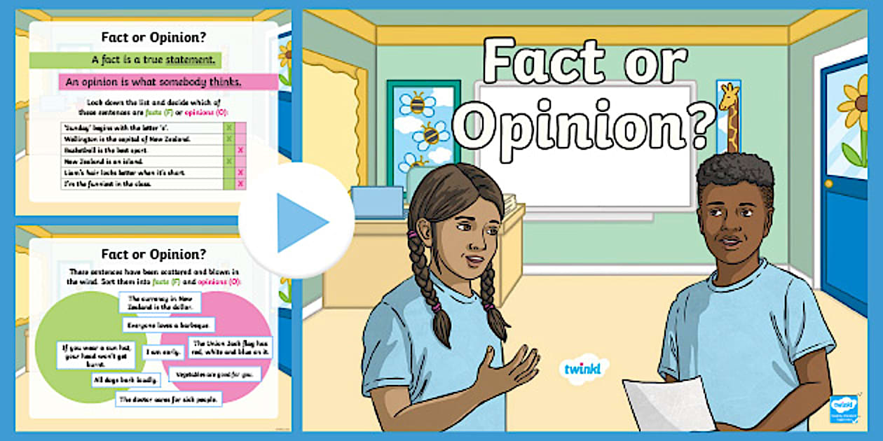 New Zealand Fact or Opinion PowerPoint (teacher made)