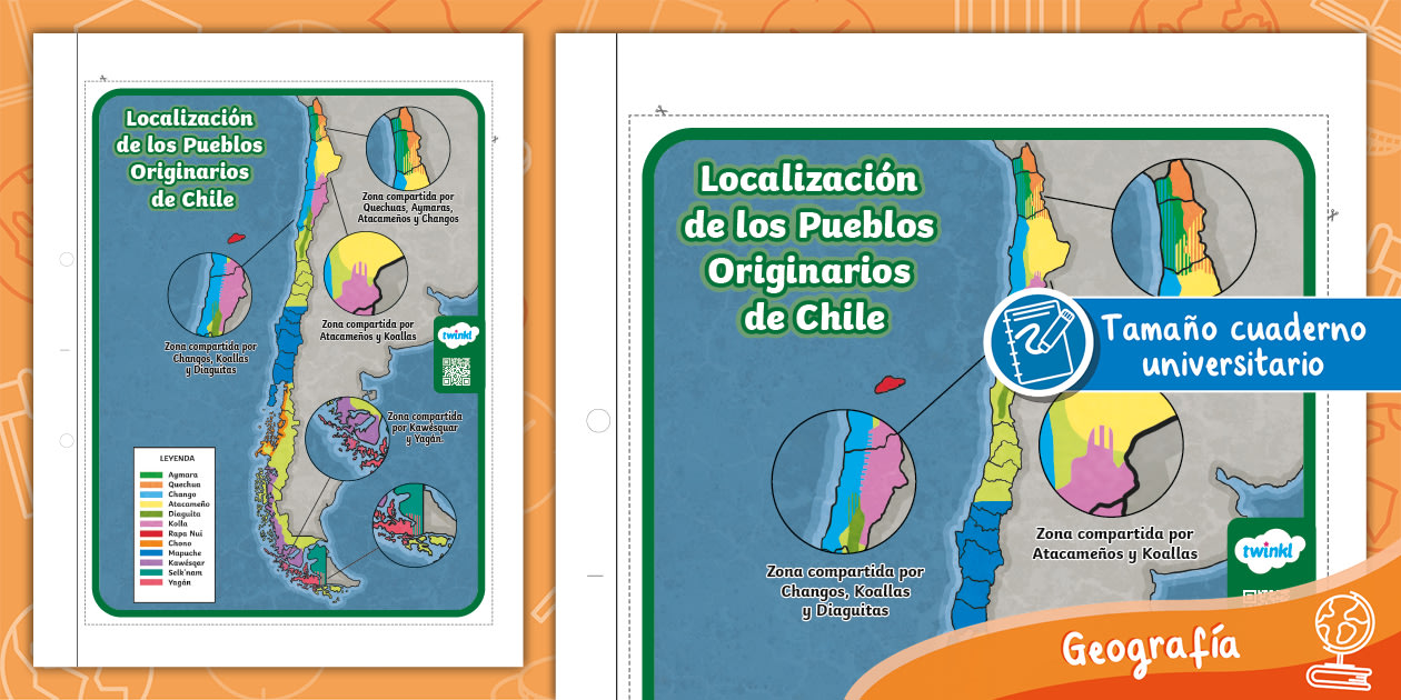 Mapa | Localización | Pueblos Originarios | Geografía