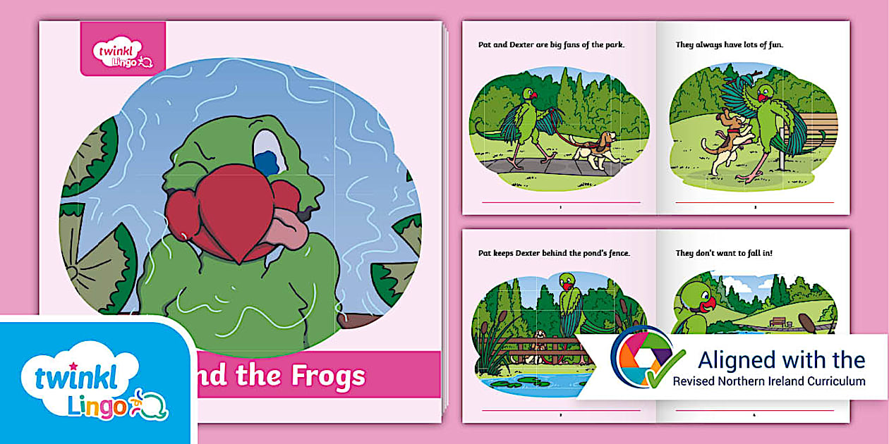 Pat and the Frogs Phase 2 'f' Sound Story