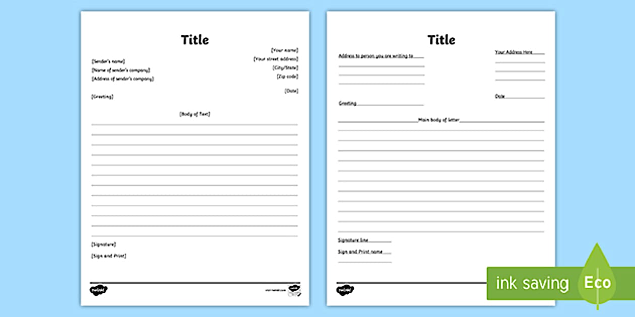 Writing Letters Worksheets for Grades 3-5 | Twinkl USA