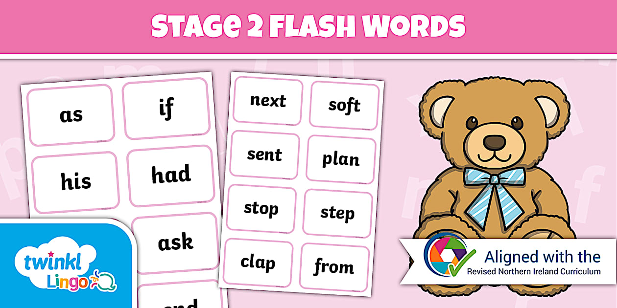 Stage 2 Flash Words