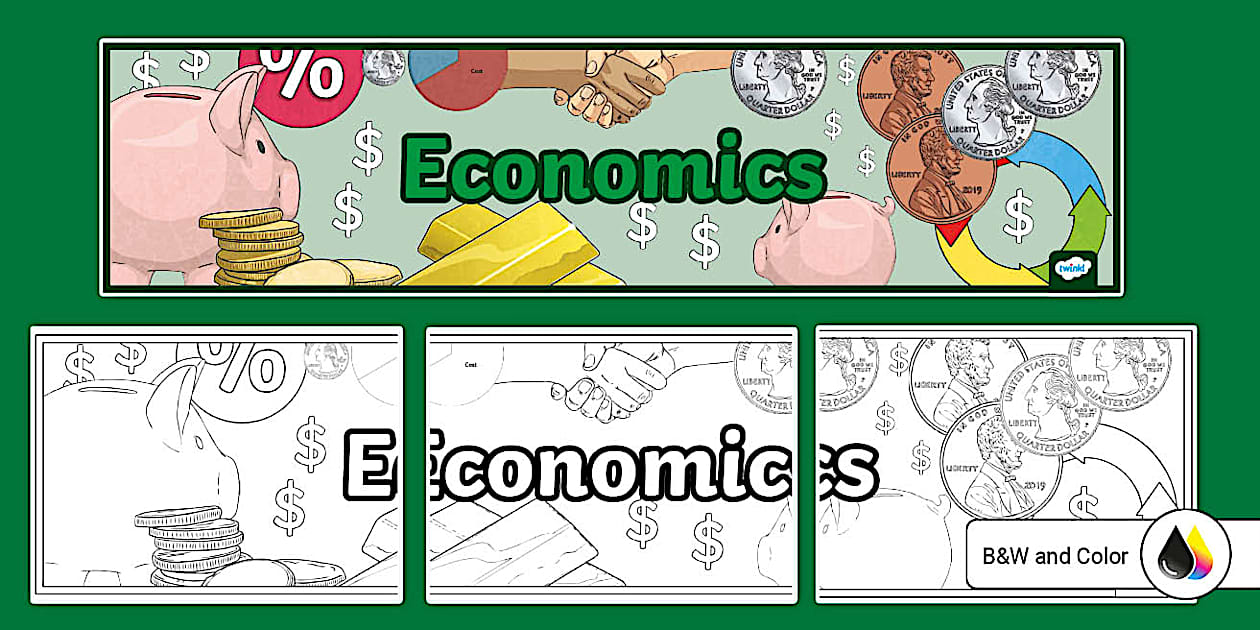 Economics Banner (teacher made) - Twinkl