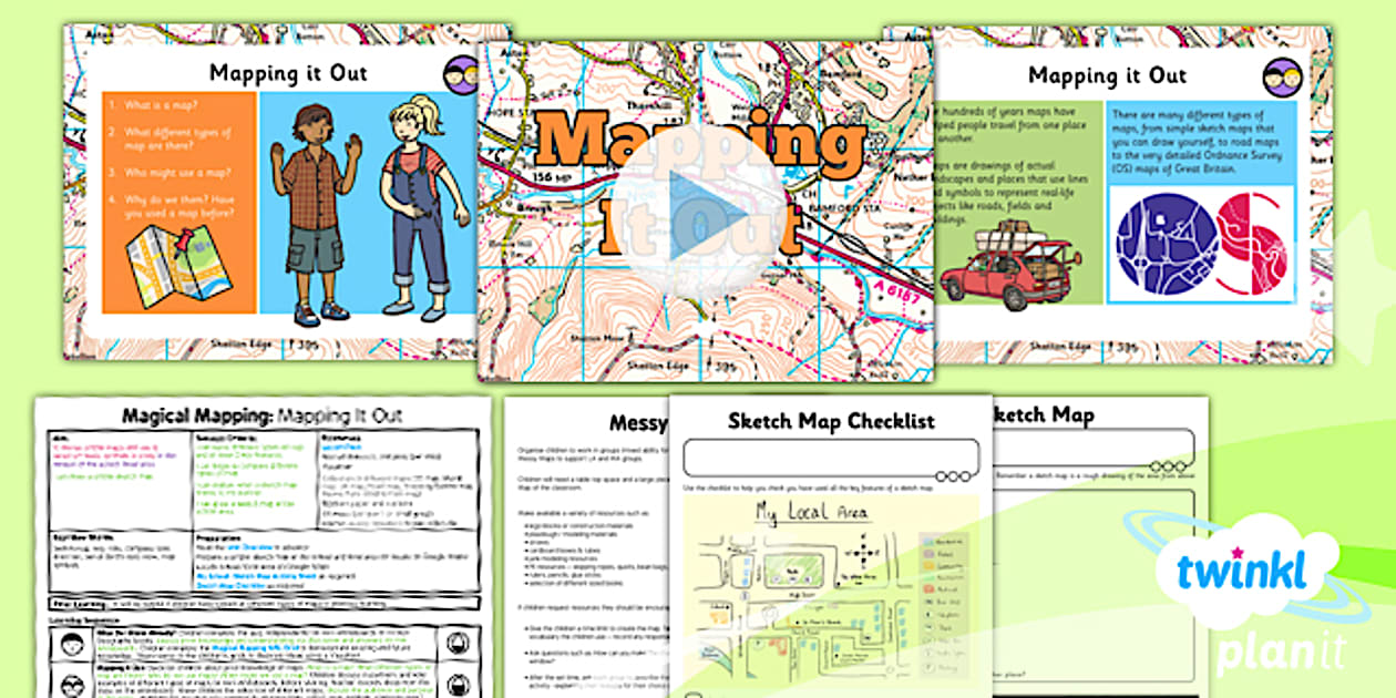 Maps Year 2 - Geography: Magical Mapping | Twinkl PlanIt