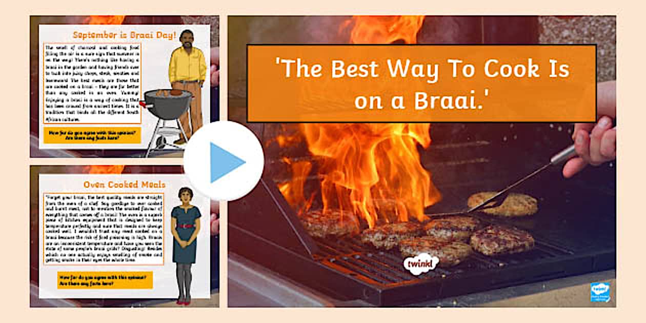 School Projects For Heritage Day | Braai Cooking Debate