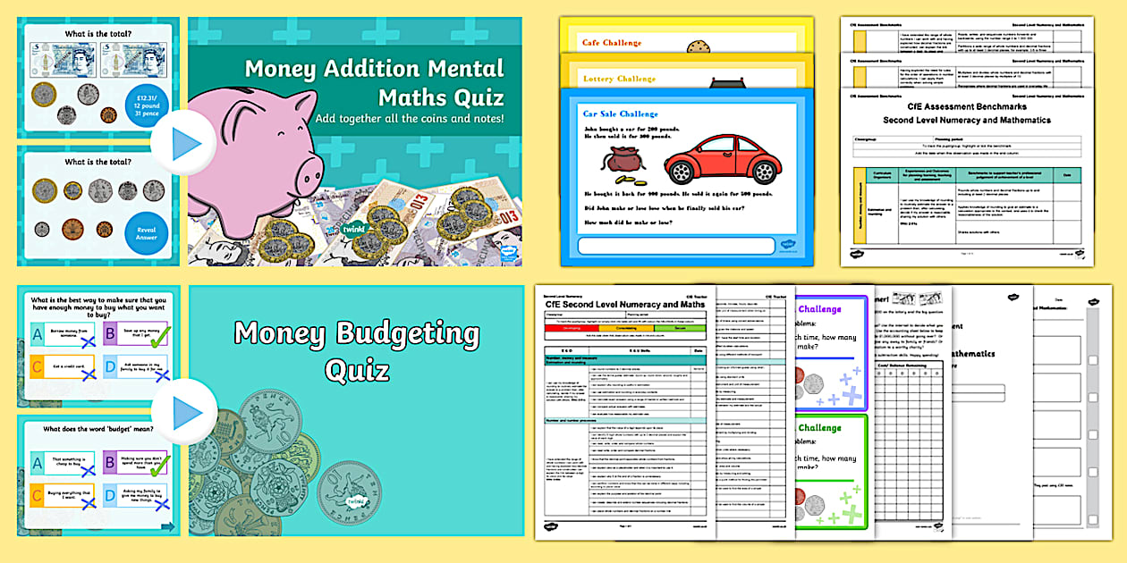 CfE Numeracy and Mathematics – Second Level – Number, Money and Measure