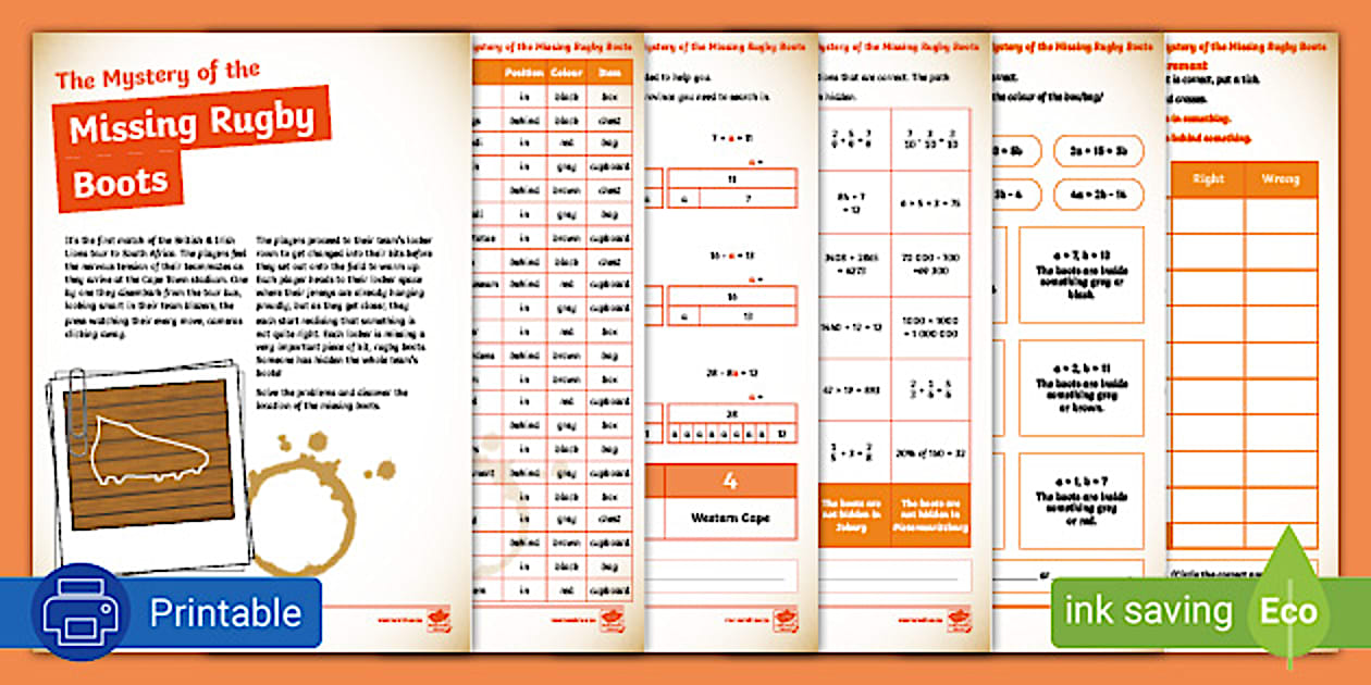 Missing Boots Mystery | Maths Problem-Solving Questions