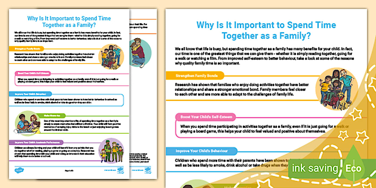 Why Is It Important to Spend Time Together as a Family?