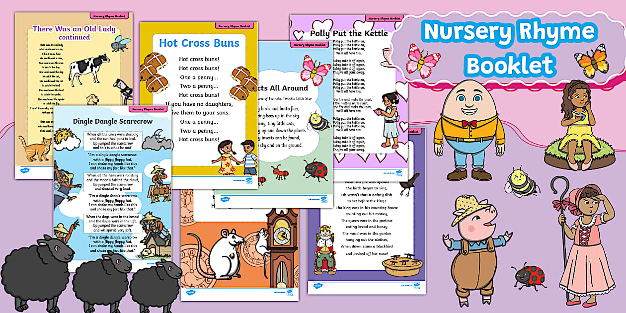 Nursery Rhymes Pack - Five Little Ducks Book And More