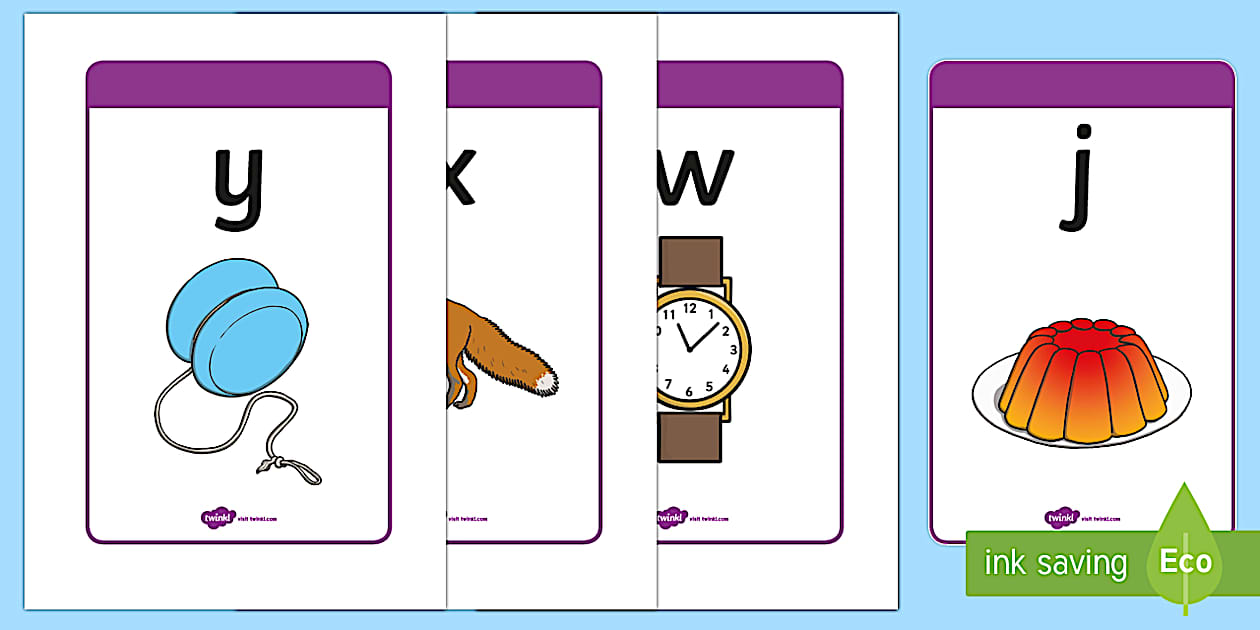 TAS Large Phase 3 Mnemonic Image/Word Flashcards - Twinkl