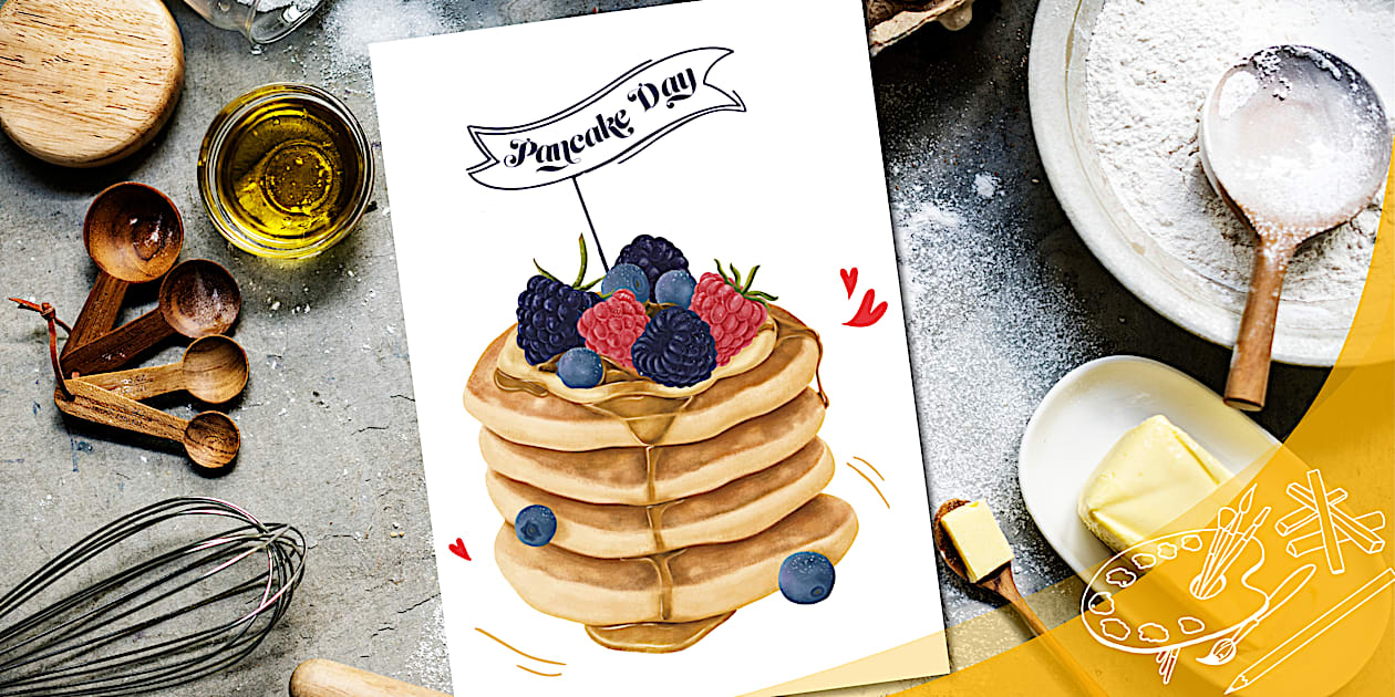 Pancake Day Poster | Twinkl Art Gallery (teacher made)
