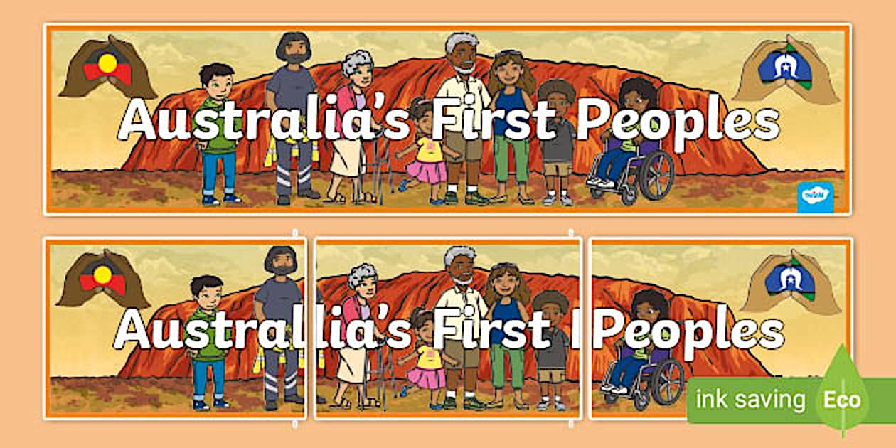 Australia’s First Peoples Banner | Twinkl