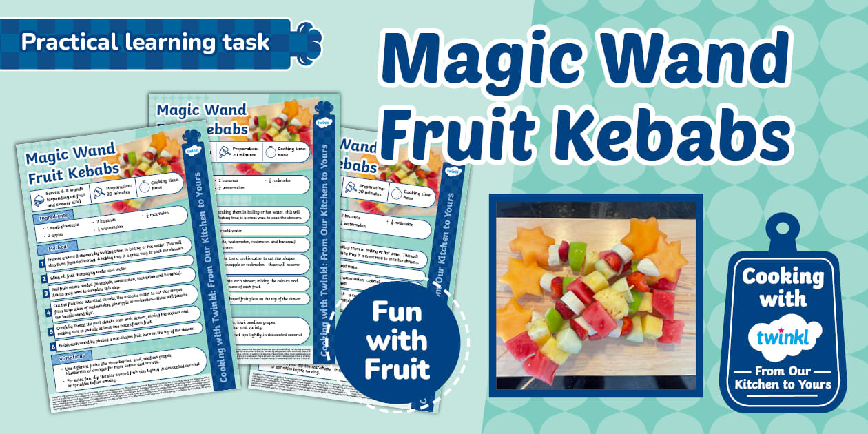 Magic Wand Fruit Kebabs Recipe