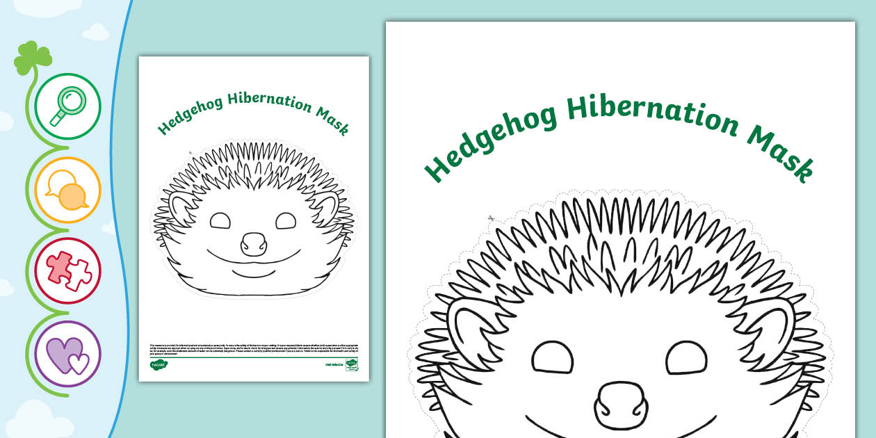 Hedgehog Hibernation Art (teacher made) - Twinkl