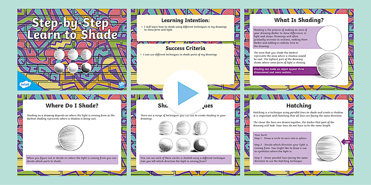 Art Lesson | Contour Drawing Exercises | Shading Techniques