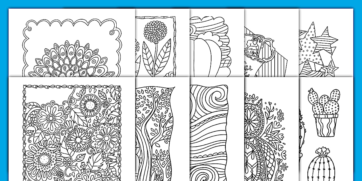 FREE Mindfulness Coloring Sheets Pack (teacher made)