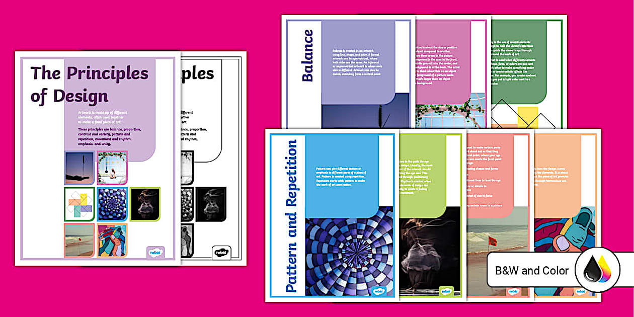 Principles of Design Art Posters | Art Concepts | Twinkl USA